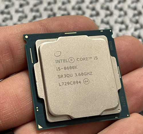 Процессор Intel Core i5 8600k