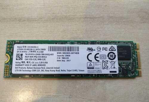 Диск SSD M.2 SATA 256 Gb Lite-ON