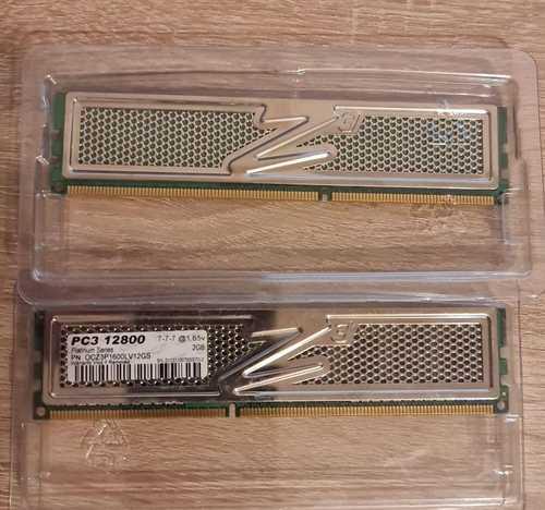 Оперативная память DDR3 OCZ Platinum 2*2Gb