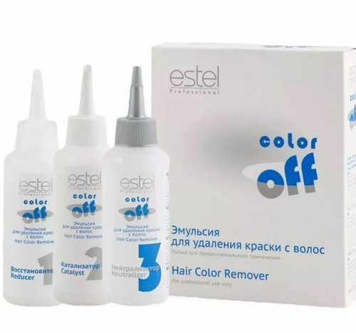 Смывка для волос estel color offf