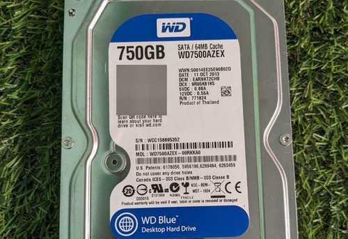 HDD wd blue 750gb