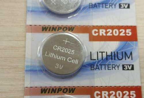 Батарейка CR2025 Winpow