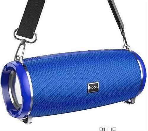 Колонка (FM+AUX+USB+Bluetooth) (Hoco HC2) Синий
