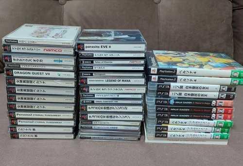 Игры PS1, PS2, PS3 из Японии 100 шт часть 1