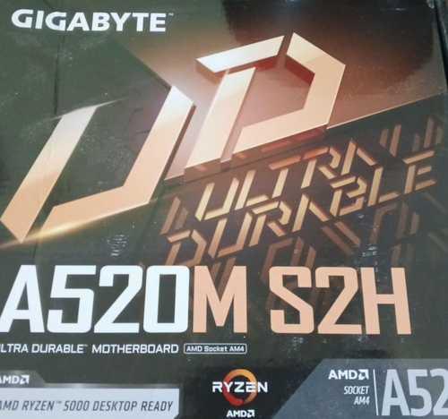 Материнская плата gigabyte A520M S2H