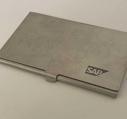 Визитница металлическая SAP