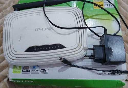 Wifi роутер tp link to we741nd