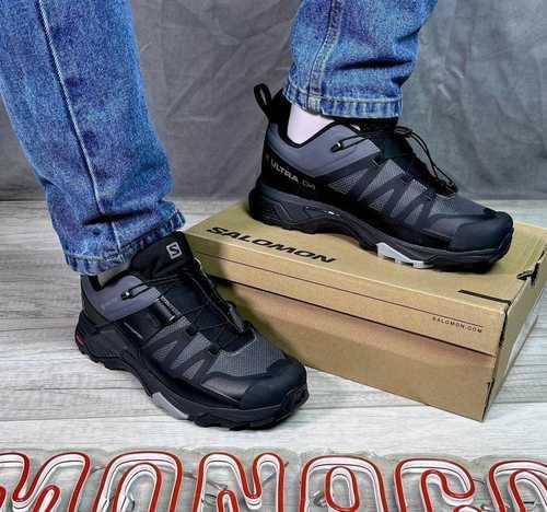 Кроссы salomon x ultra nmid gtx black