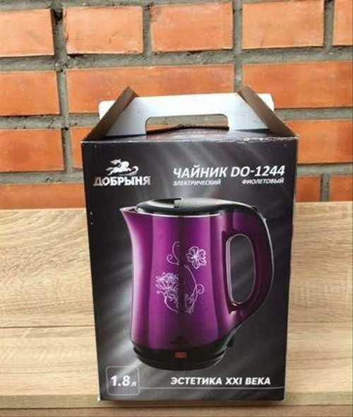 Электрический чайник Добрыня DO-1244 Новый