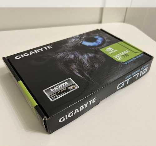 Видеоката Gigabyte GT710 2GB (новая)