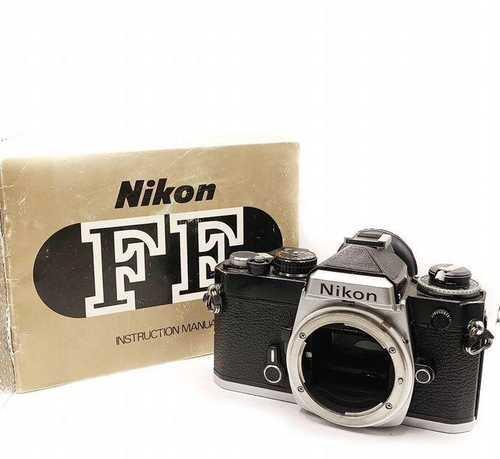 Nikon FE с моторным приводом