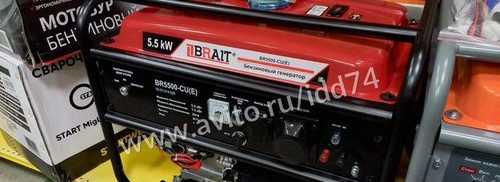 Бензогенератор электростанция 5.5кВт BR5500-CU(Е)