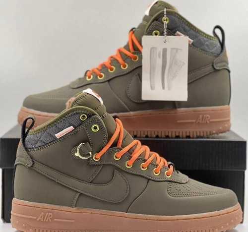 Кроссовки Nike Air Force 1 Duckboot (с мехом) (Арт.91252)