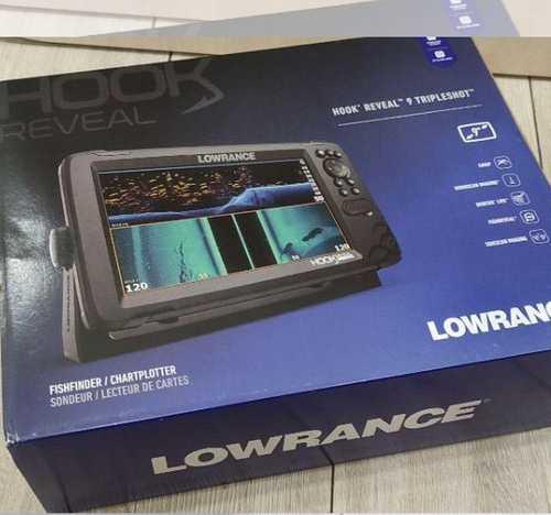 Эхолот Lowrance Hook Reveal 9 Tripletshot