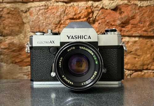 Yashica Electro AX 50 mm 1.7 пленочный фотоаппарат