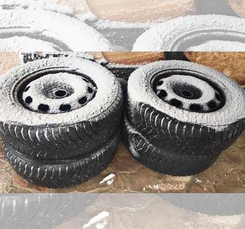 Диски R15 и зимняя резина kumho