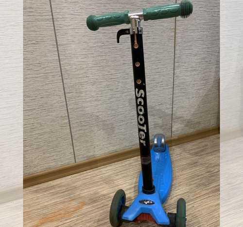 Самокат детский трехколесный scooter