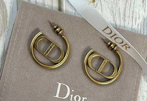 Серьги christian dior