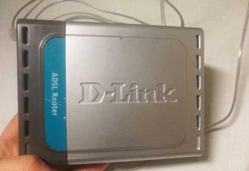 D-Link DSL-500T, роутер-модем,б/у