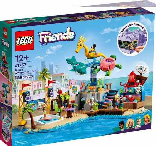 Lego Friends Пляжный парк развлечений 41737