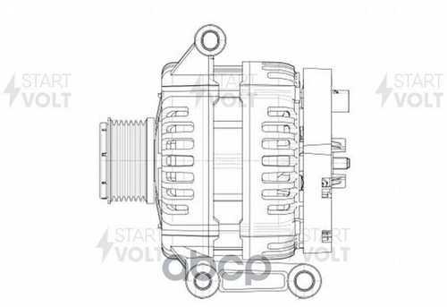 Генератор для а/м Ford Transit (06) /Land Rover
