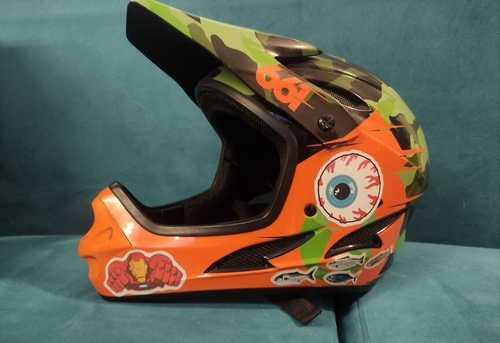 Шлем велосипедный фулфейс sixsixone comp helmet