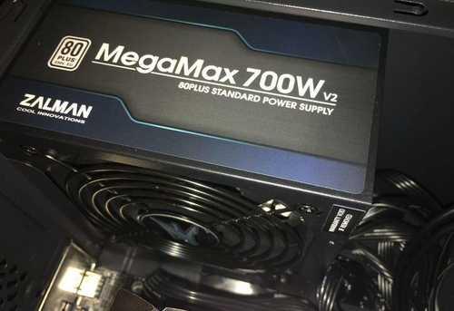 Блок питания zalman MegaMax (TXll) 700w
