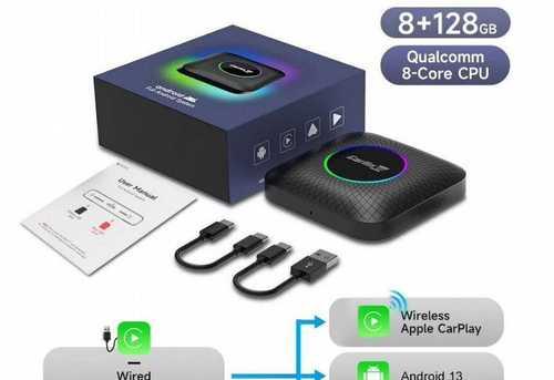 CarPlay Ai Box Carlinkit Tbox-plus 8/128 Andr 13 Q