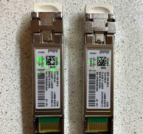 Модуль Cisco SFP-10G-SR-S