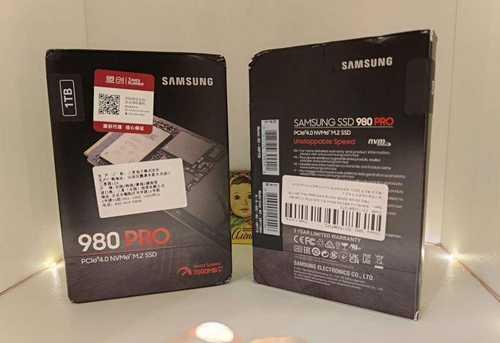 Новые SSD Samsung 980Pro 1TB nvme
