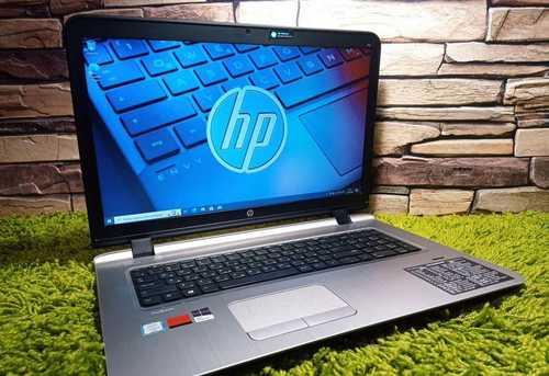 17" Металлический HP Core i5 16Gb 500Gb SSD Radeon