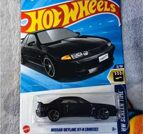 Модель Hot wheels Nissan Skyline GT-R bnr32