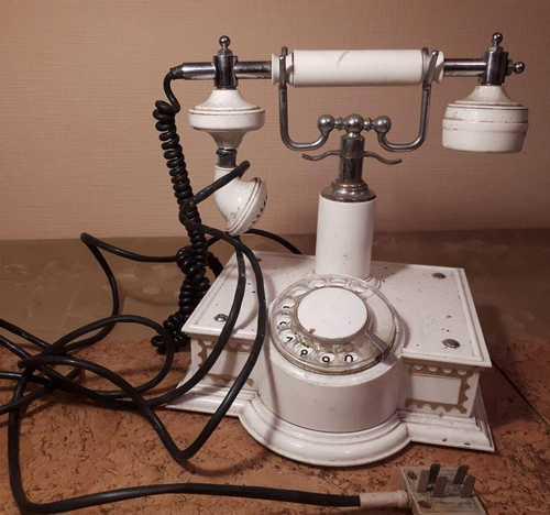 Винтажный телефон, СССР, 1986 г