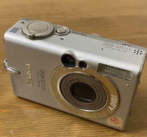 Фотоаппарат Canon digital ixus 400 новая батарея