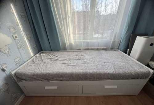 Кровать раздвижная IKEA brimnes