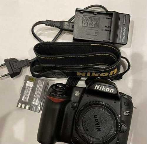 Зеркальный фотоаппарат Nikon D80 (body)