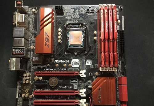 ASRock z97m + i7 4790k + 16gb