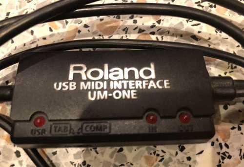 Roland USB midi interface UM-ONE