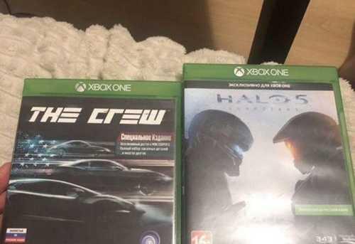 Игры Halo 5 и the crew Xbox One и