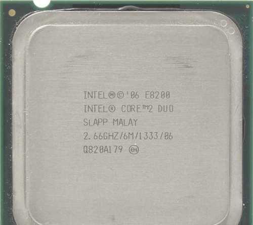 Процессор Intel Core 2 Duo E8200 Wolfdale (2660MHz