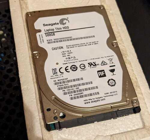 Hdd SATA lll 500gb 2.5