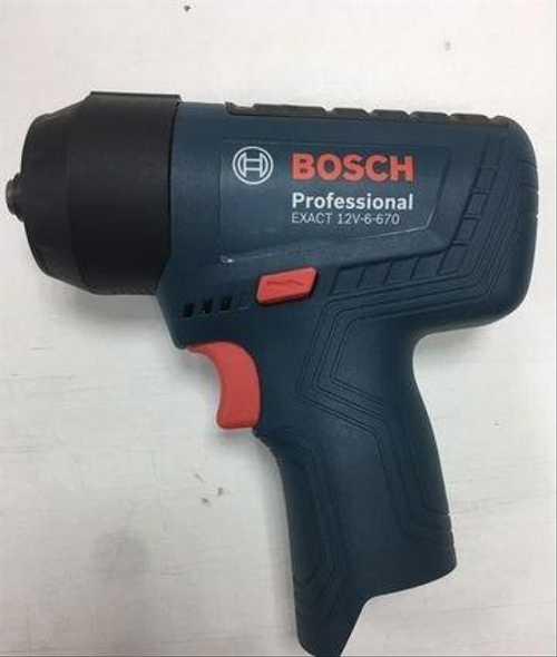 Bosch exact промышленный шуруповерт 12v
