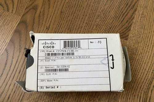 Блок питания Cisco CP-PWR-cube-3