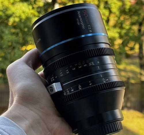 Объектив Sirui 50mm t2.9 Anamorphic Sony FE