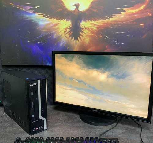 Офисный системник i3-4150/4gb ddr3/SSD 512GB