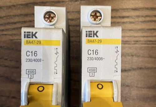Автоматический выключатель IEK 16A