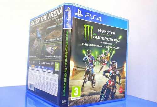 Monster Energy Supercross TOV (PS4) Б/У