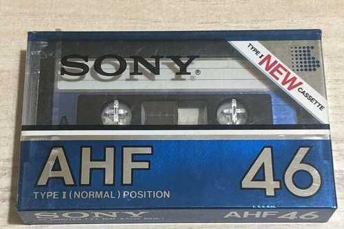 Аудиокассета Sony AHF 46 (Япония) 1982 год