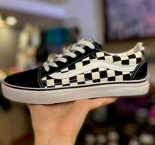 Кеды детские Vans шахматные