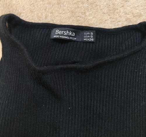 Трикотажное платье Bershka